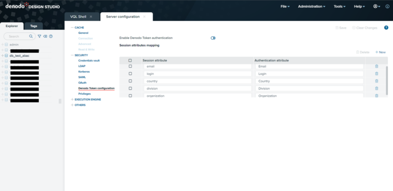 Attribute Based Access Control And Global Security Policies In The Denodo Platform